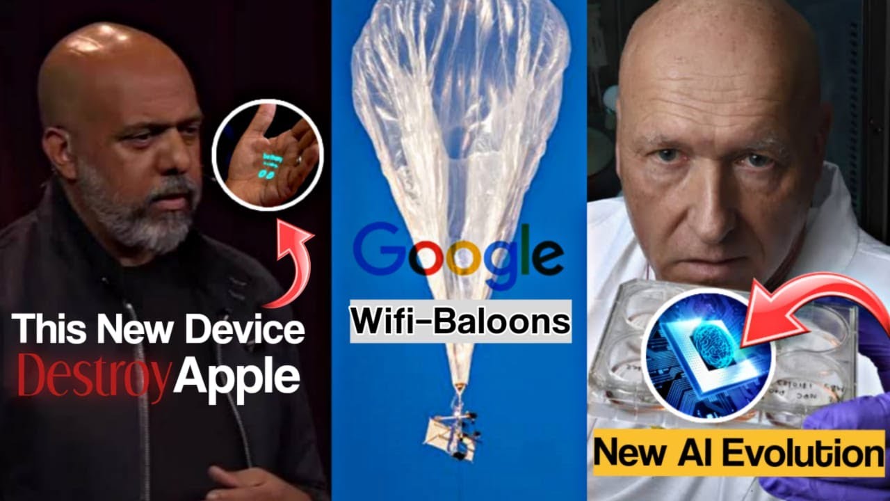 New Disappearing Screenless Device | Google Wifi-Baloons | New AI ...
