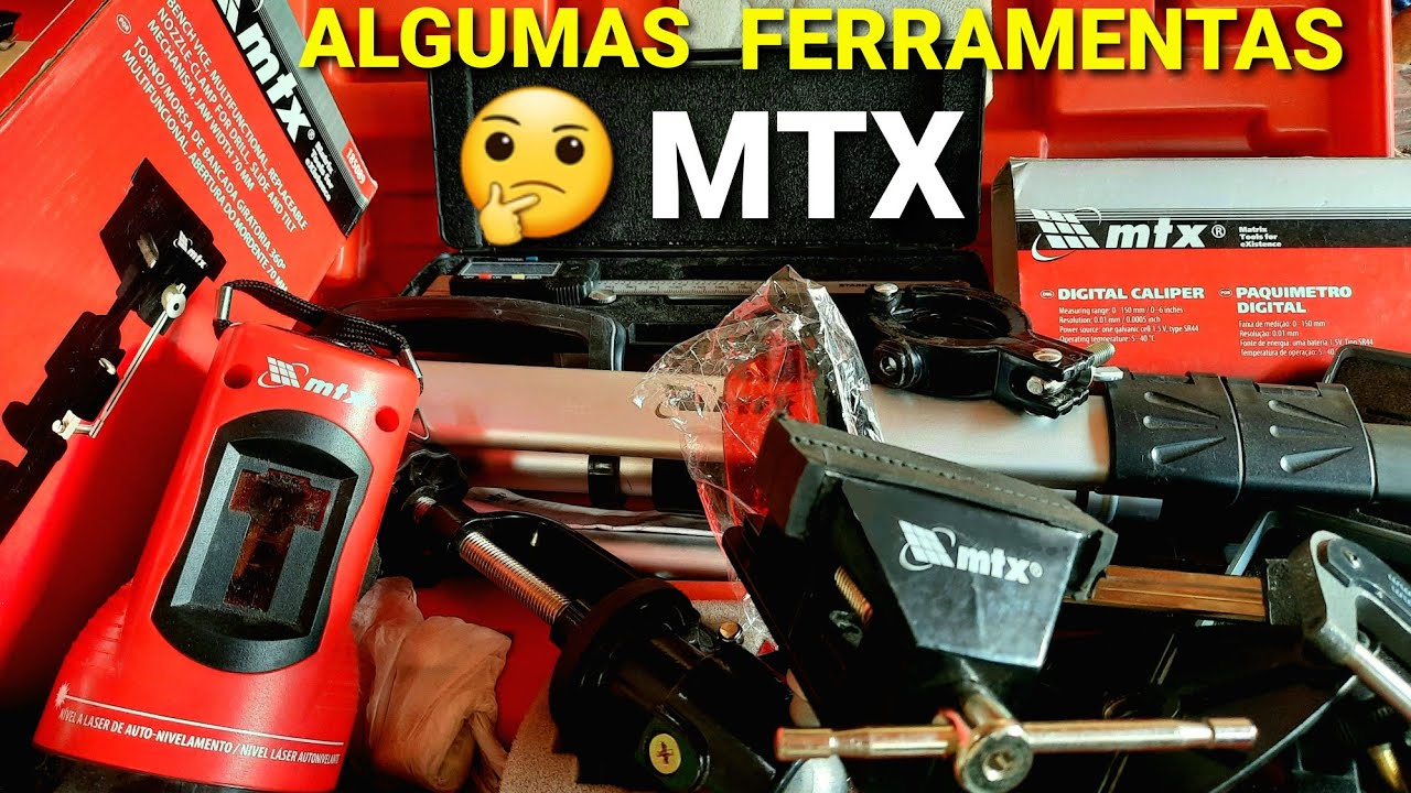 ALGUMAS DAS MINHAS FERRAMENTAS MTX - YouTube