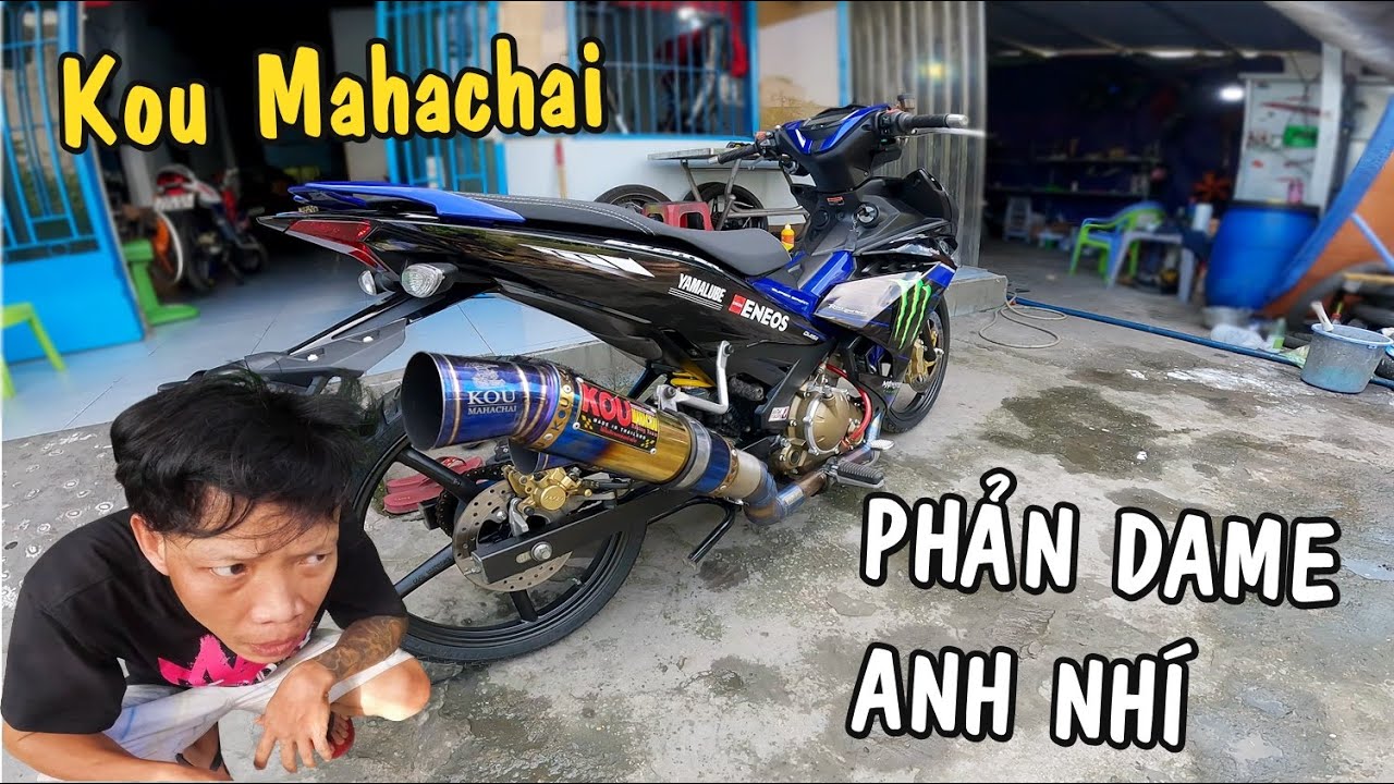 Thiện Red Phản Dame Anh Nhí bằng set pô Kou Mahachai siêu to khổng lồ ...