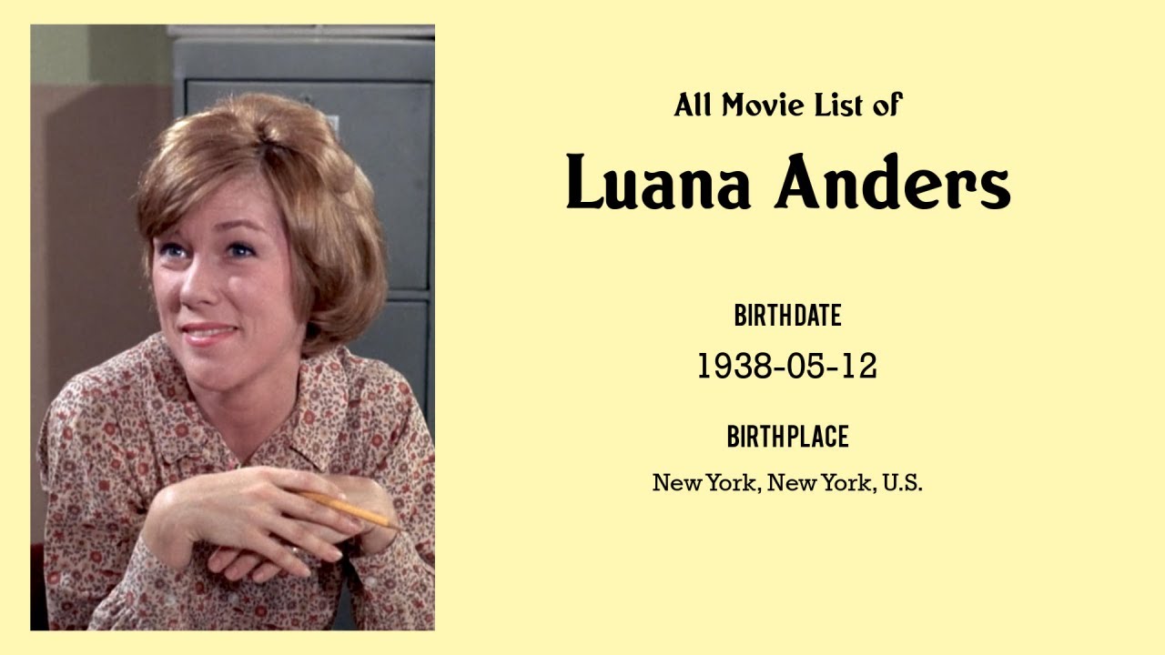Luana Anders Movies list Luana Anders| Filmography of Luana Anders ...