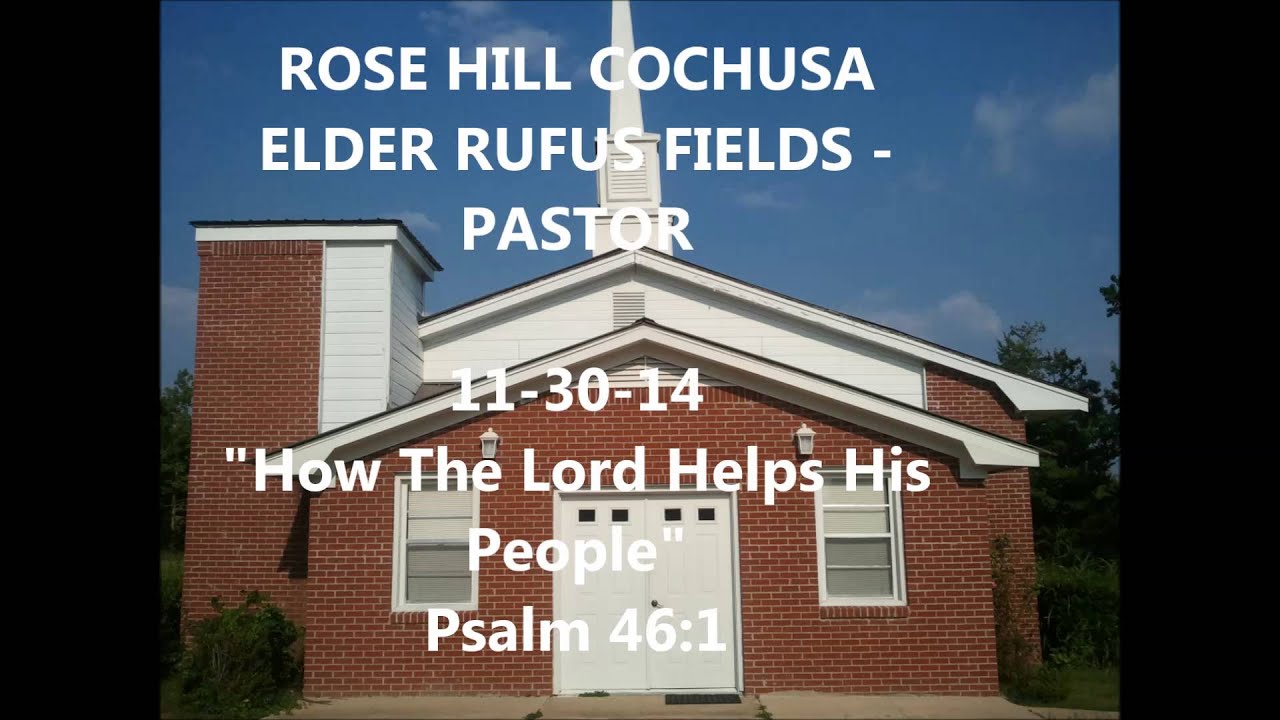 11-30-14 "How The Lord Helps His People" by Elder Rufus Fields - YouTube