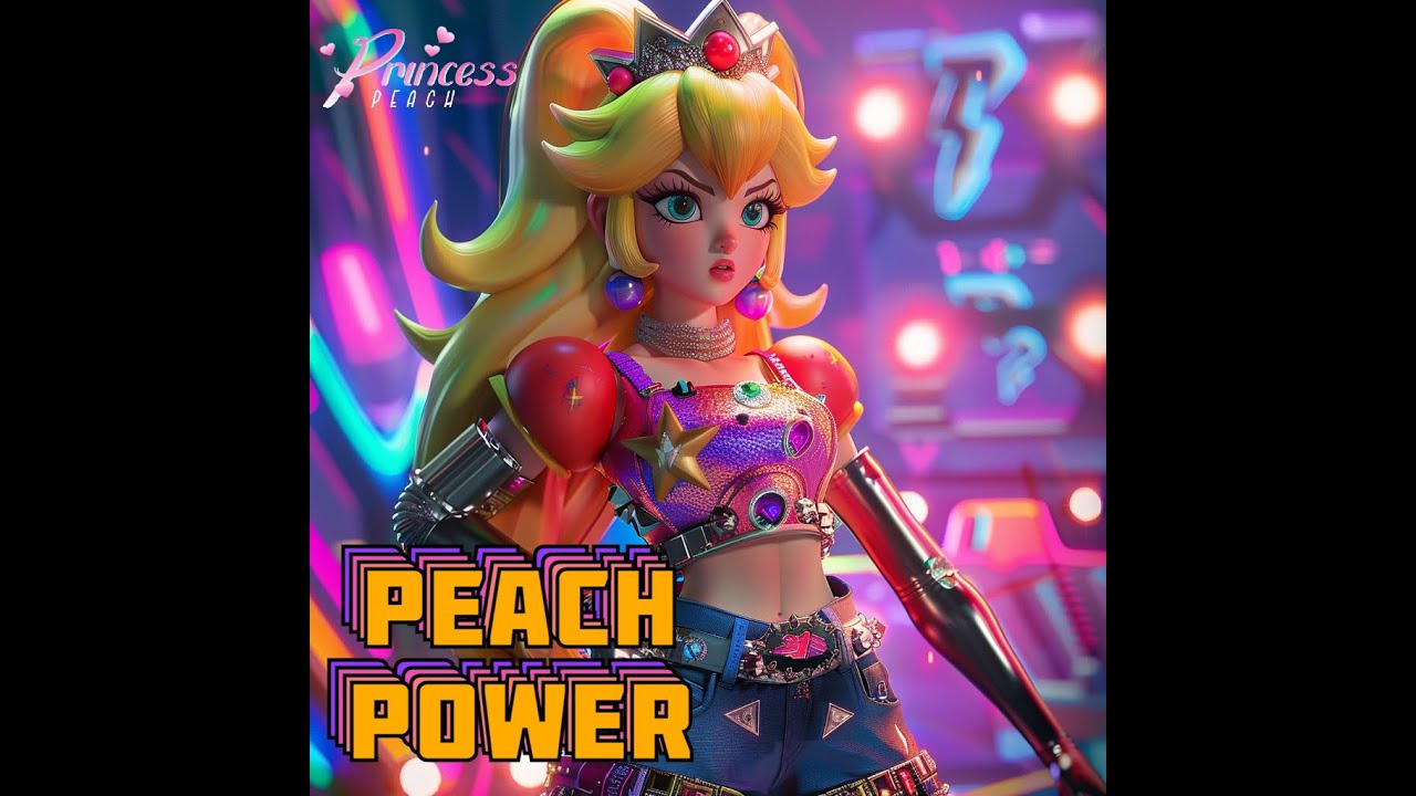 Peach Power - Princess Peach's Empowering Rock Anthem (Lyrics Video ...