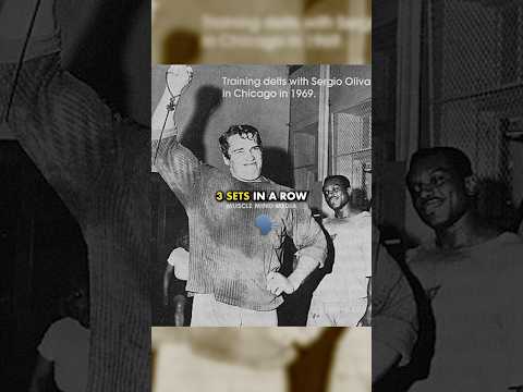Arnold on How Sergio Oliva and Other Legends Pushed Him 🗿💪 #shorts
