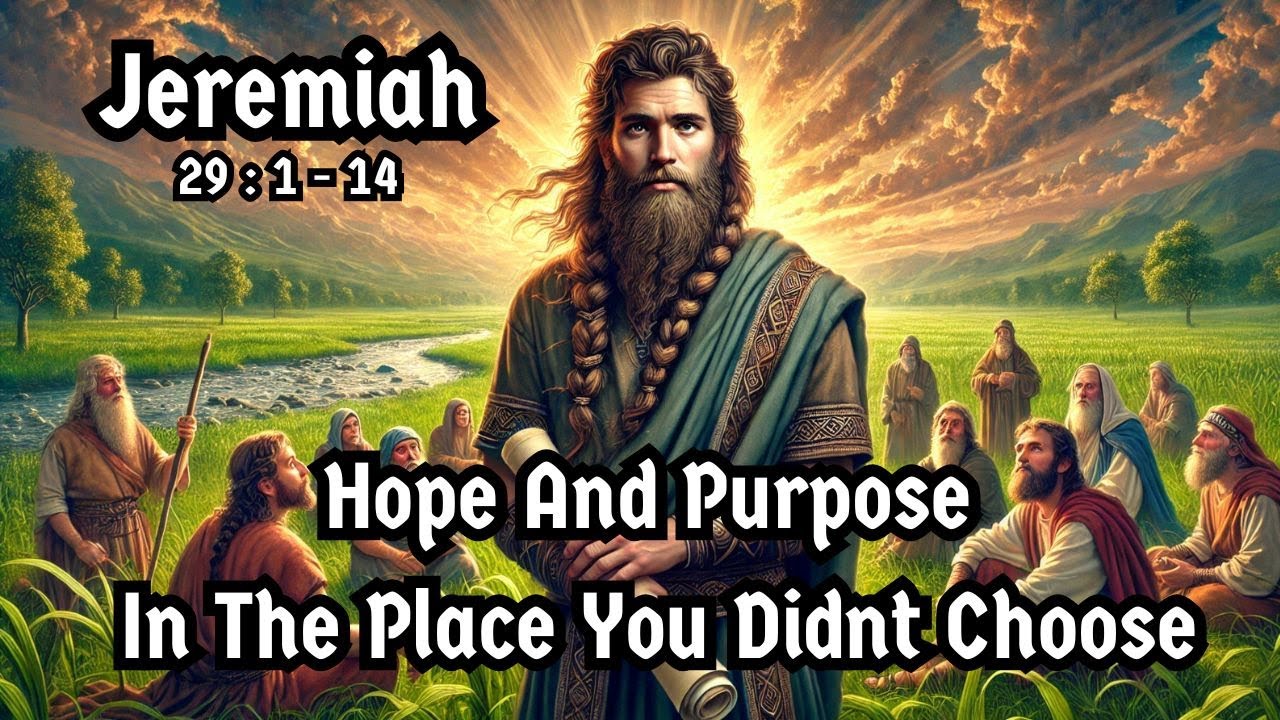 "Hope and Purpose in the Place You Didn't Choose" (Jer. 29:1-14 ...