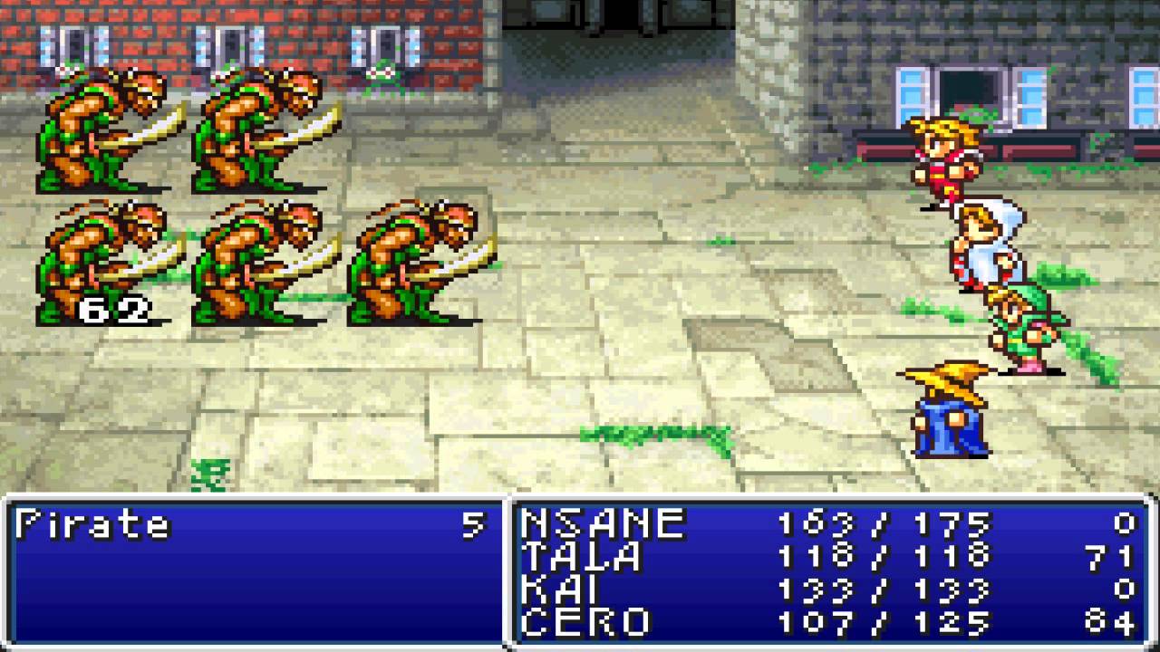 Final Fantasy 1 Boss Fights [2] 9 Pathetic Pirates - YouTube