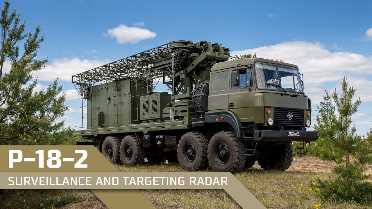 P-18-2 surveillance and targeting radar - YouTube
