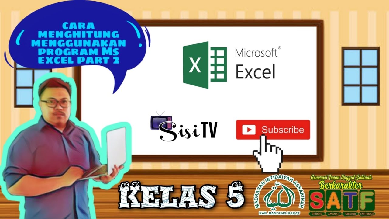 Menghitung Menggunakan Rumus SUM - TIK - Kelas 5 - YouTube