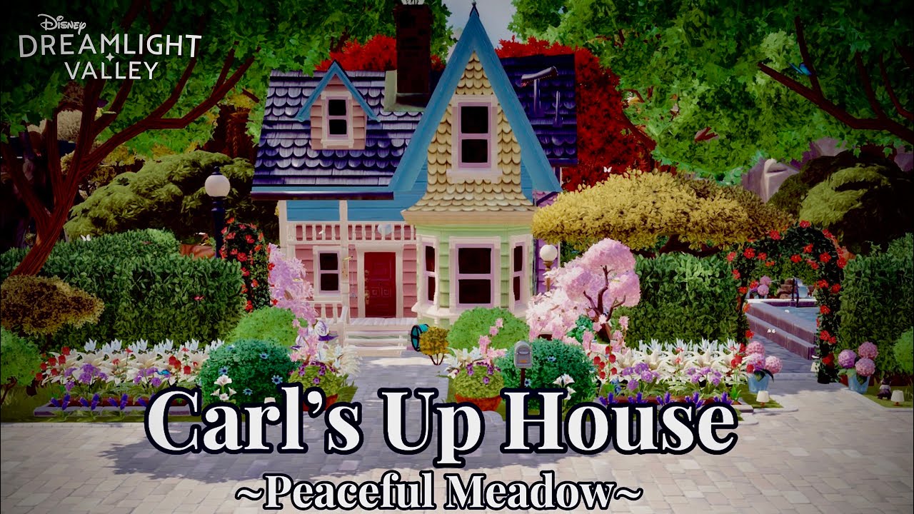 🏡LETS CREATE THE PERFECT NEIGHBORHOOD ~PEACEFUL MEADOW SPEED BUILD & TOUR~Disney Dreamlight ...