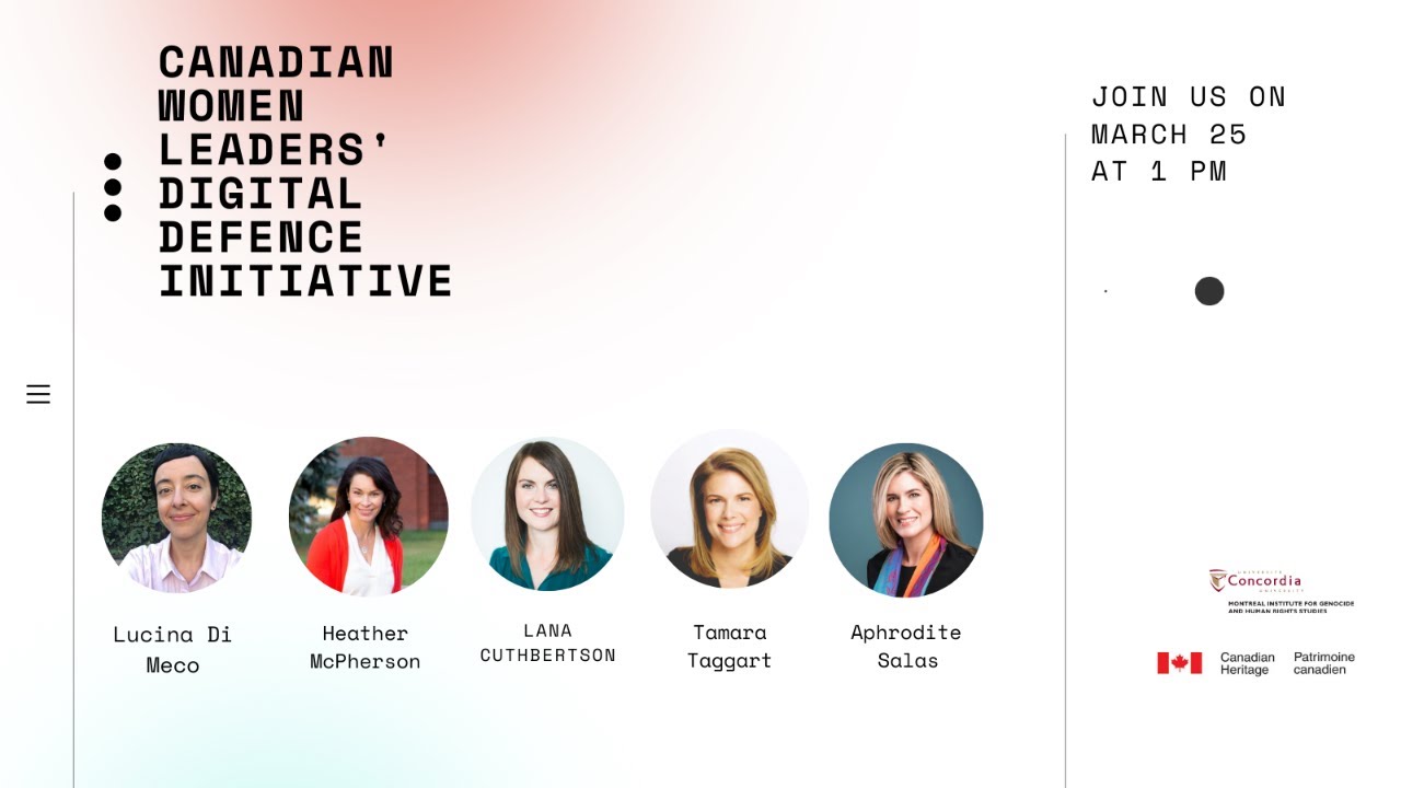 Canadian Women Leaders' Digital Defence Initiative - Western Canada ...
