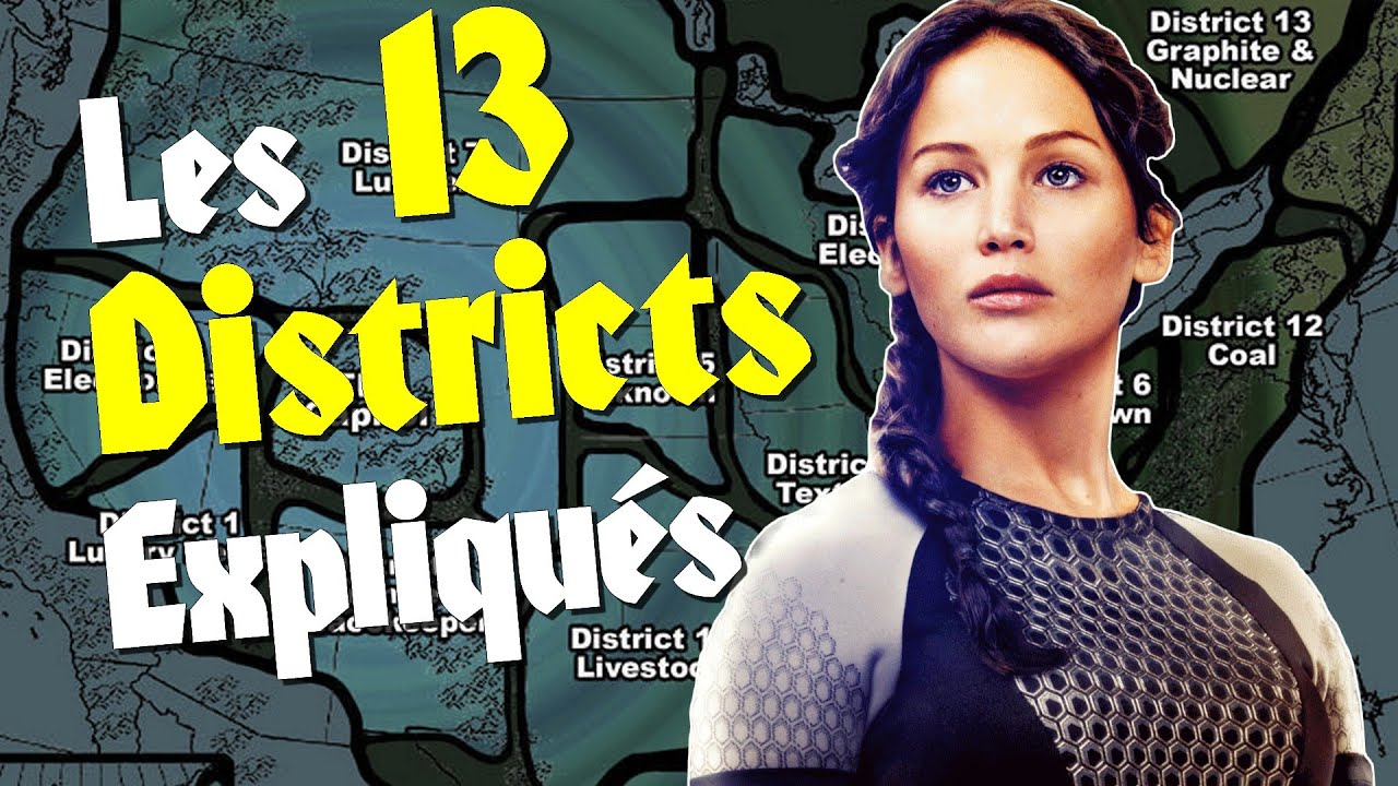 HUNGER GAMES - Les 13 Districts expliqués - YouTube