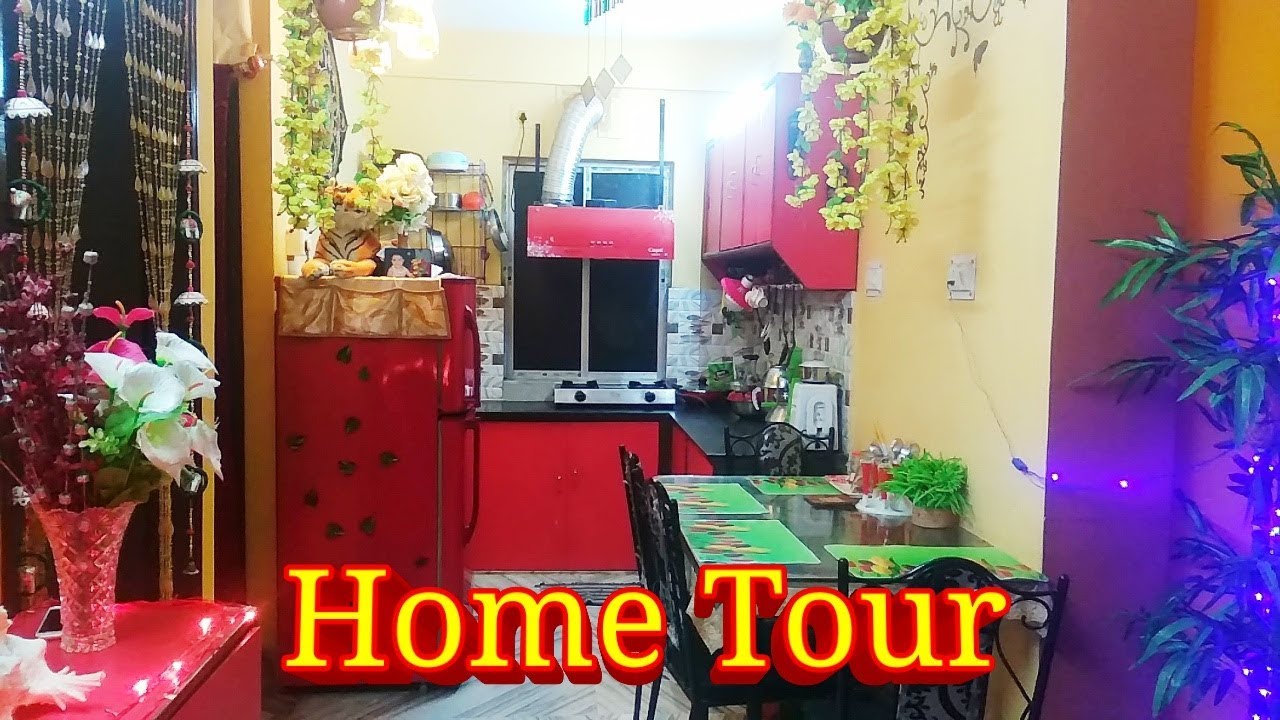 Small Two Bedroom Flat Decoration | Indian Two Bedroom Flat Tour ...