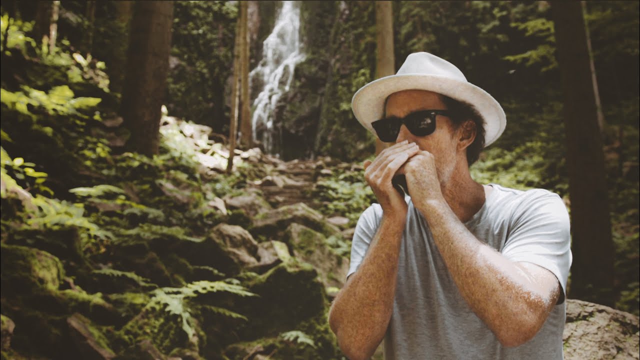 Harmonica by Waterfall - Juzzie Smith - YouTube