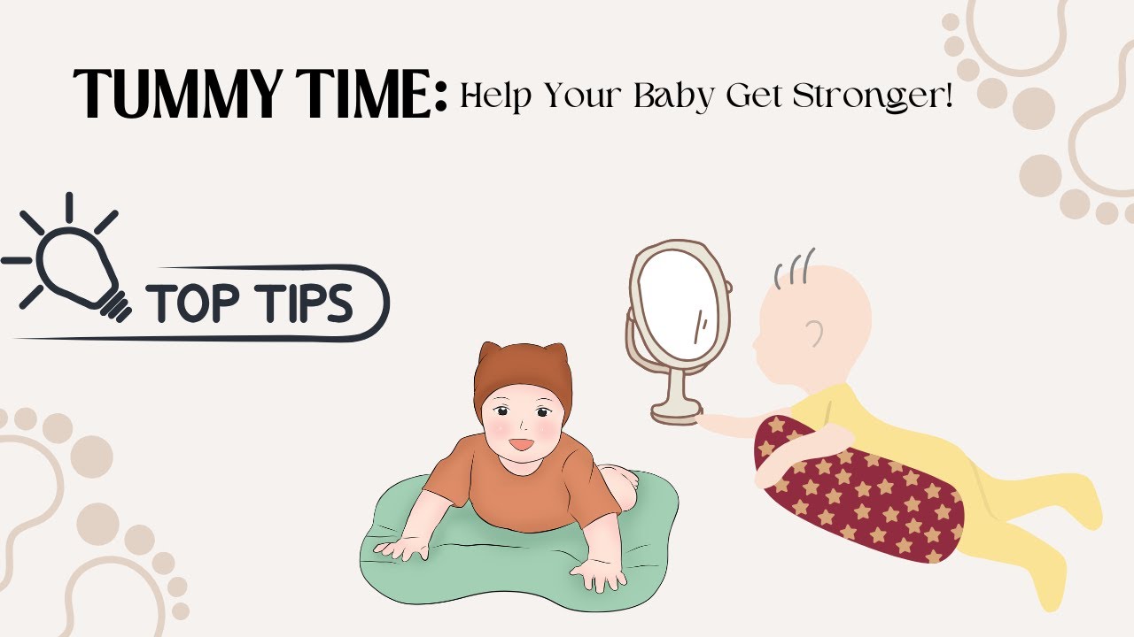 Tummy Time Tips: Help Your Baby Get Stronger! | #21 - YouTube