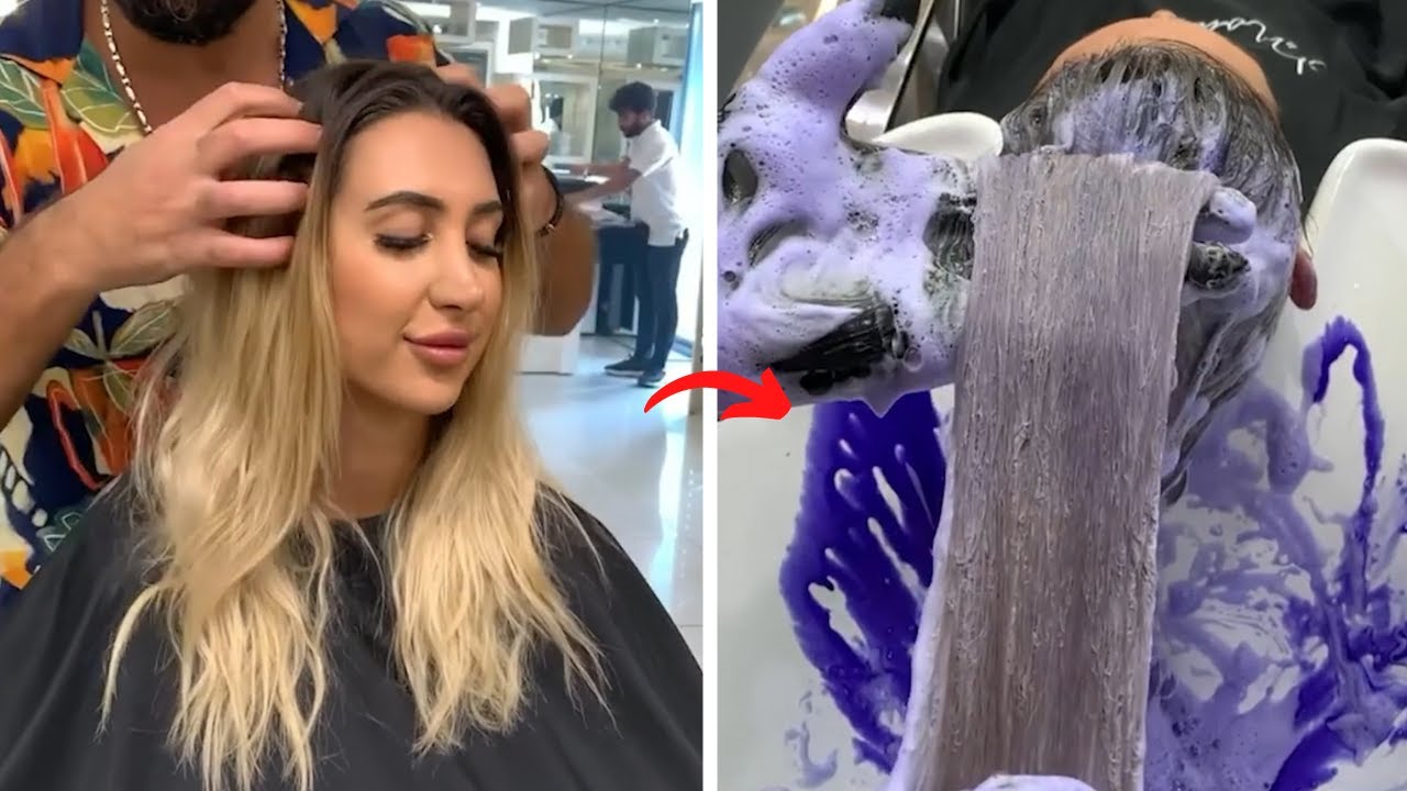 Boring hair? Not after this gorgeous hair transformation! - YouTube