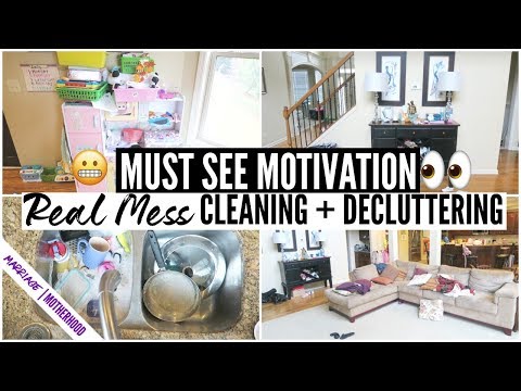 ALL DAY CLEAN WITH ME + DECLUTTER WITH ME 2019👍Cleaning Motivation Spring 2019