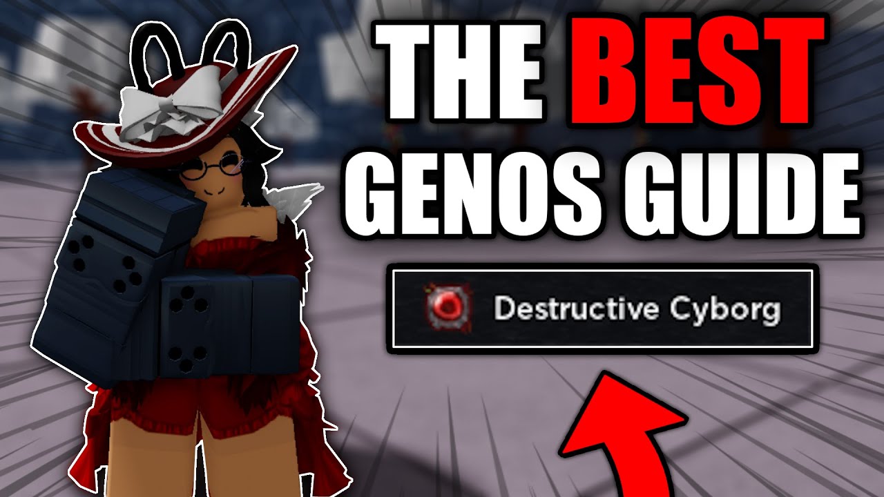 The BEST GENOS GUIDE You'll Ever Watch.. | Roblox The Strongest ...