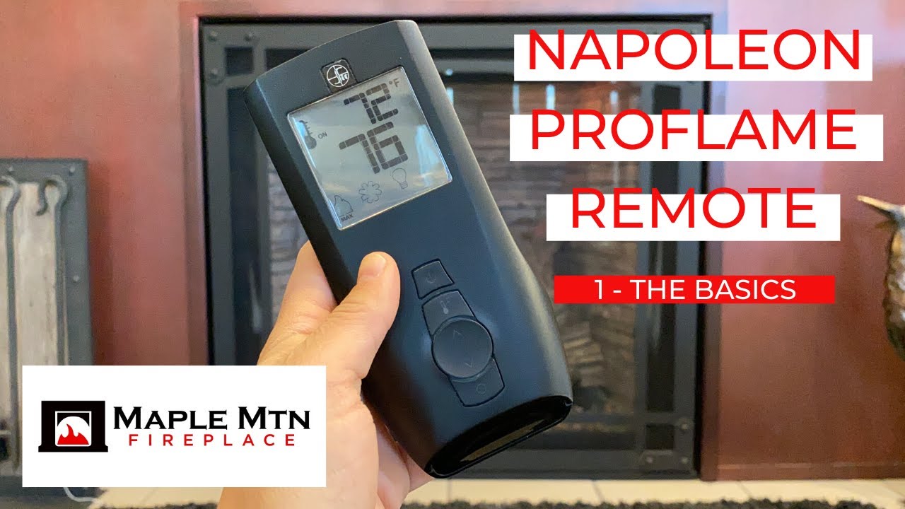 Napoleon ProFlame Remote | The Basics - YouTube