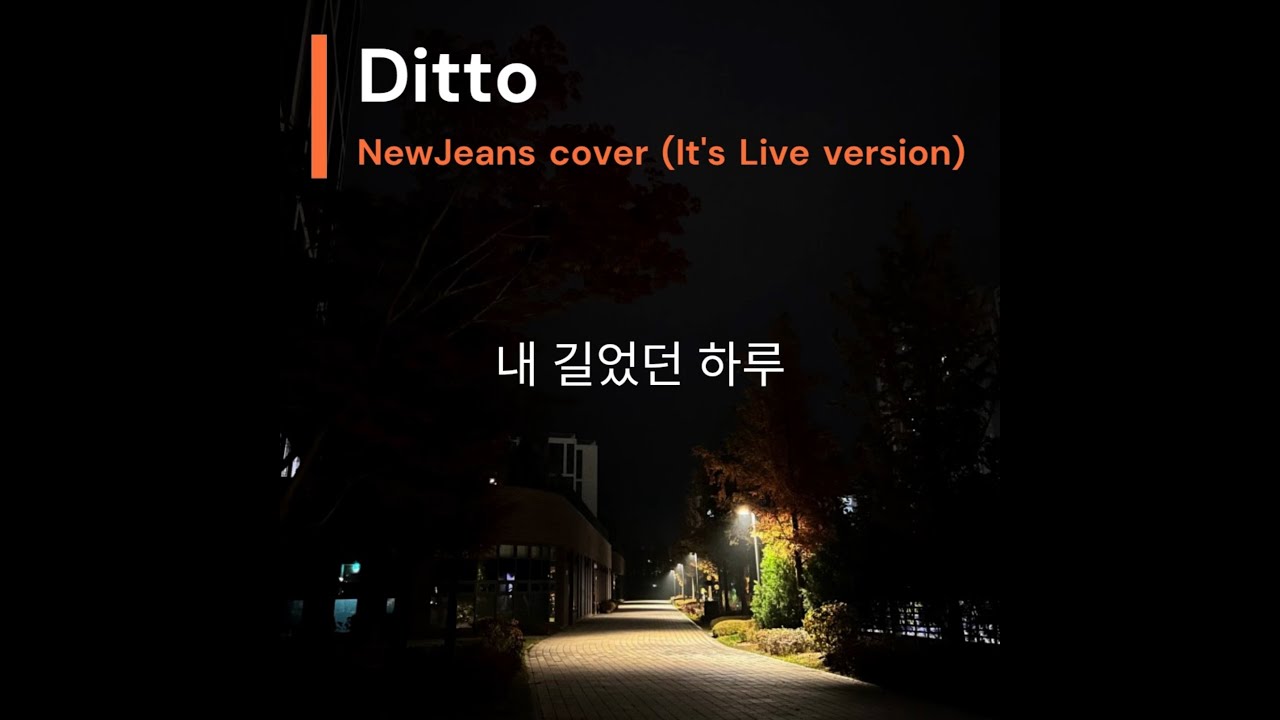뉴진스(NewJeans) 'Ditto' cover - YouTube