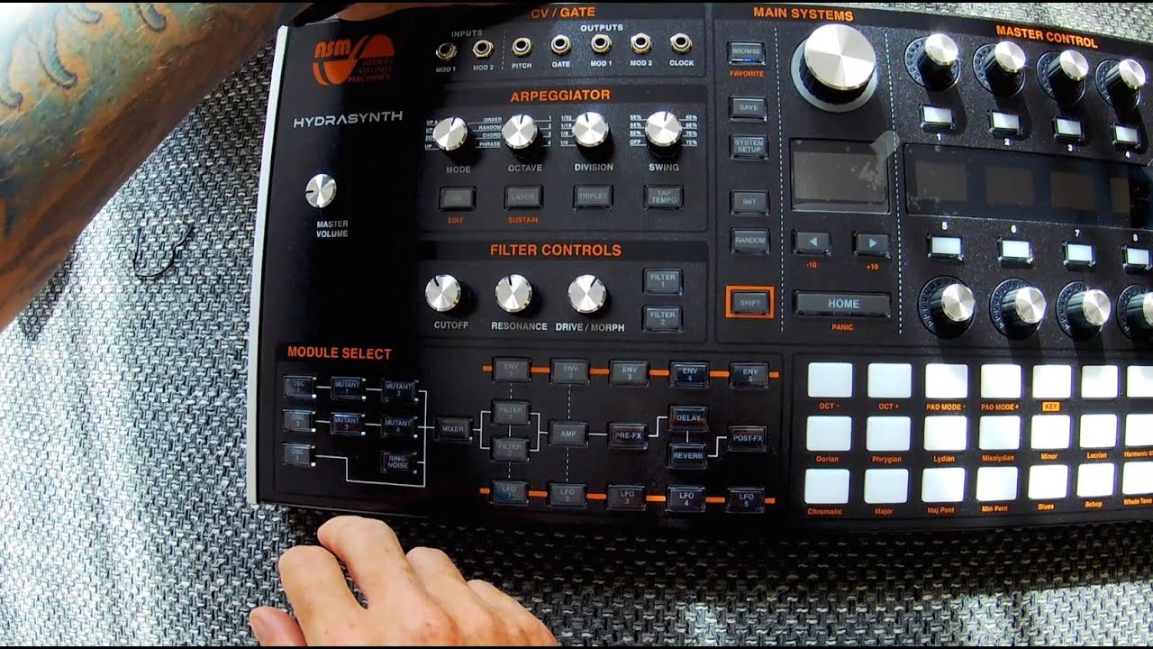 ASM Hydrasynth Desktop (quick unboxing) - YouTube