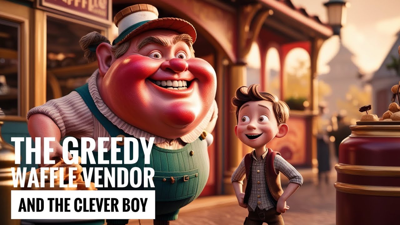 THE GREEDY VENDOR AND THE CLEVER BOY | BEDTIME STORIES | KIDS STORY ...