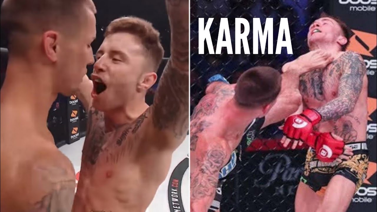 TOP 5 INSTANT KARMA IN MMA EVER - THEY GOT A PUNISHMENT [HD] 2022 - YouTube