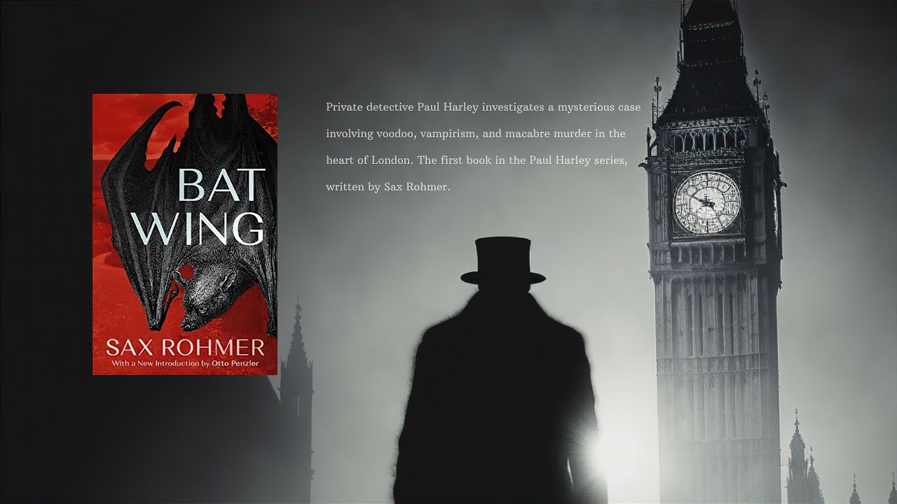 📳📀Bat Wing by Sax Rohmer | Full Detective Audiobook 🎶🎧🎵 - YouTube