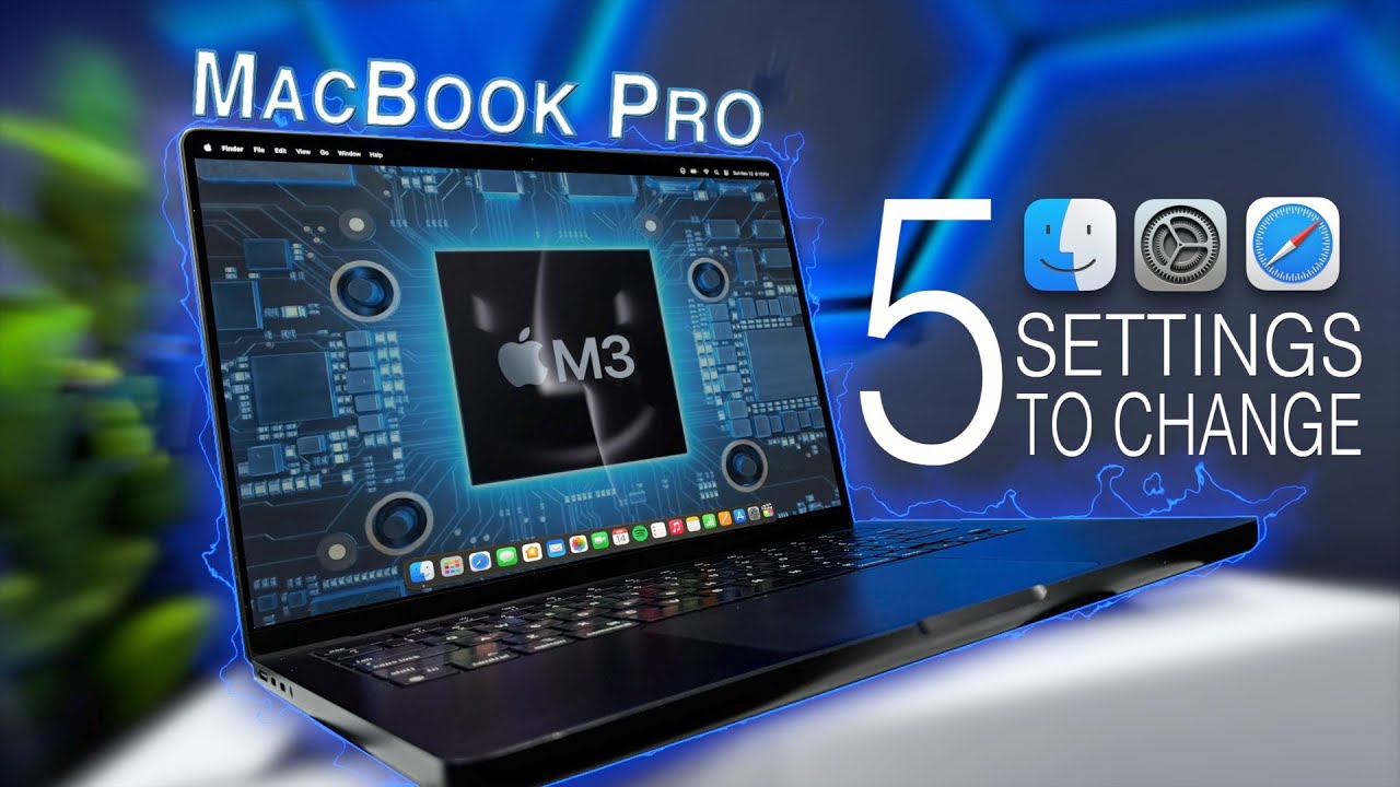 MacBook Pro - First Settings to Change! - YouTube