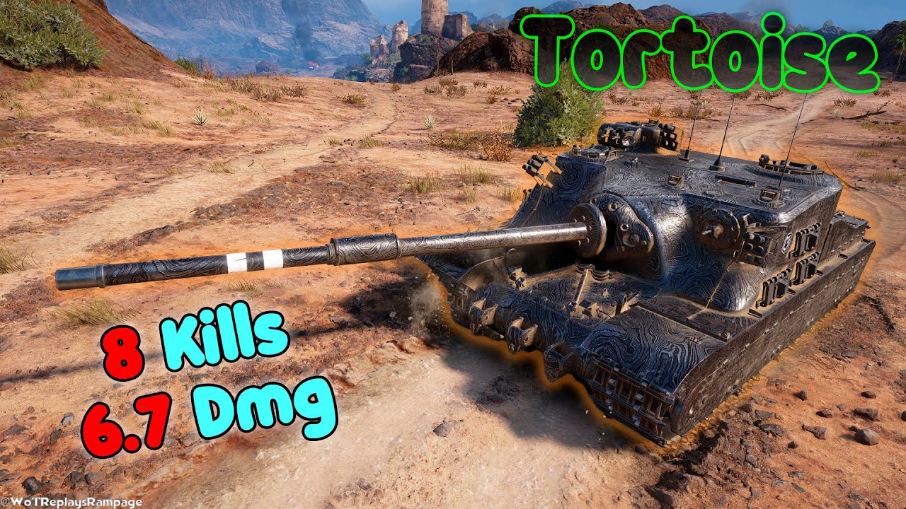 Tortoise - 8 Frags 6.7K Damage by player _Festival - YouTube