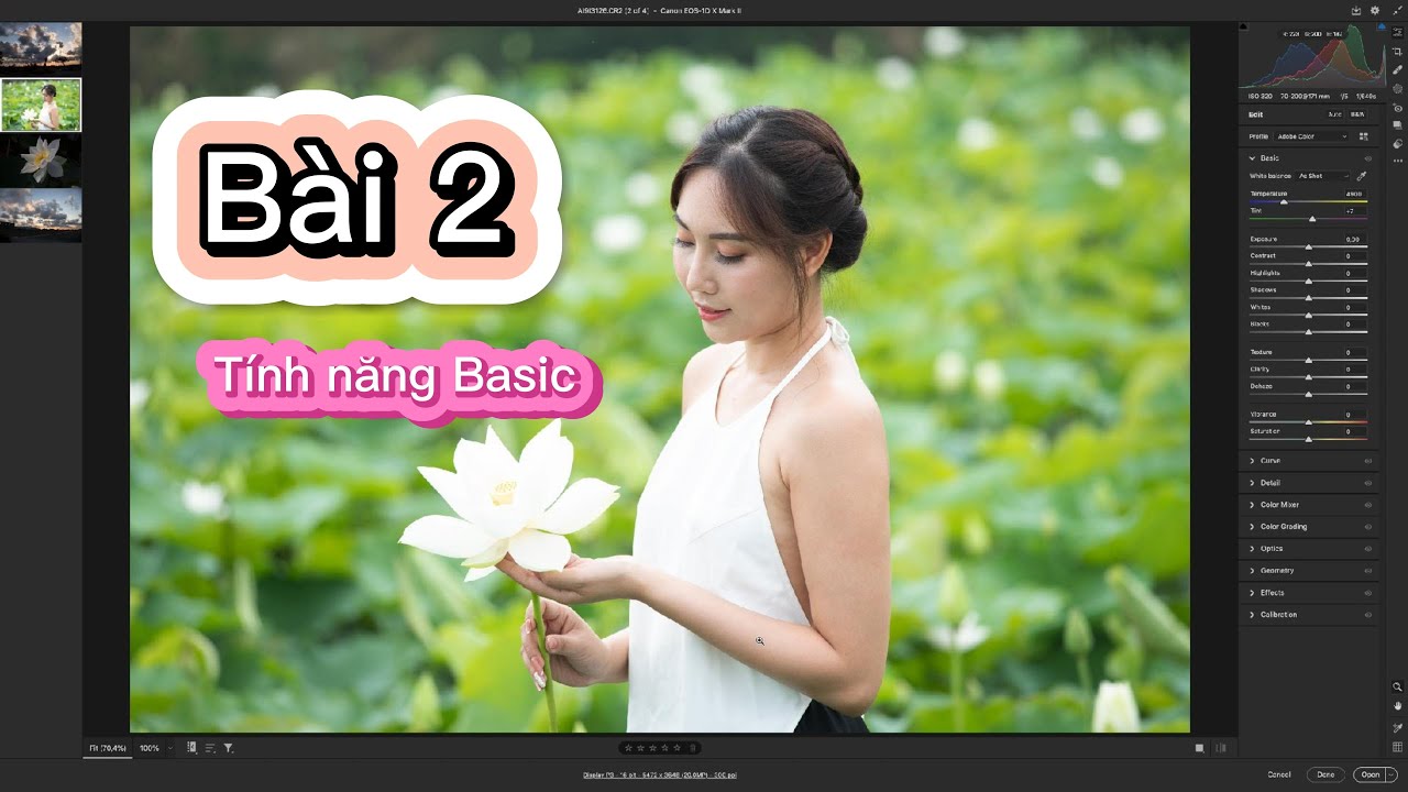 Basic Camera Raw #CameraRaw #nhiếp ảnh #Basic Camera Raw# Trần Gia ...