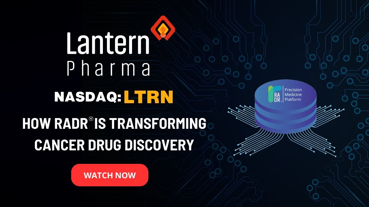 RADR® Explained: The AI Engine Powering Lantern Pharma’s Clinical Pipeline - YouTube