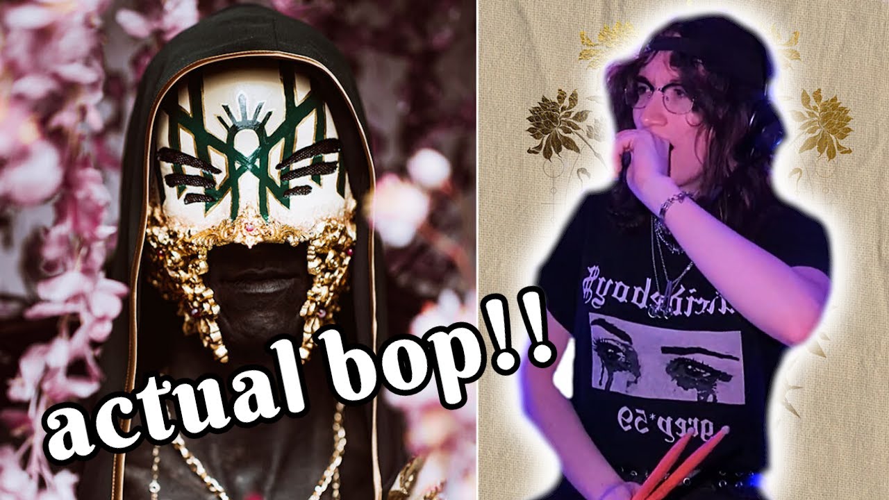 Sleep Token - Caramel GOTH GIRL DRUMMER REVIEW! - YouTube