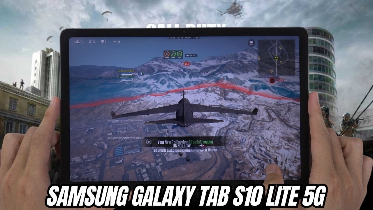 Samsung Tab S10 Lite test game Call of Duty Warzone Mobile | Exynos ...