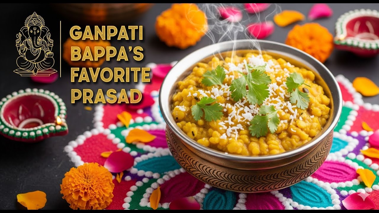How to Make Watli Dal | Ganesh Visarjan Prasad Recipe | वाटली डाळ ...
