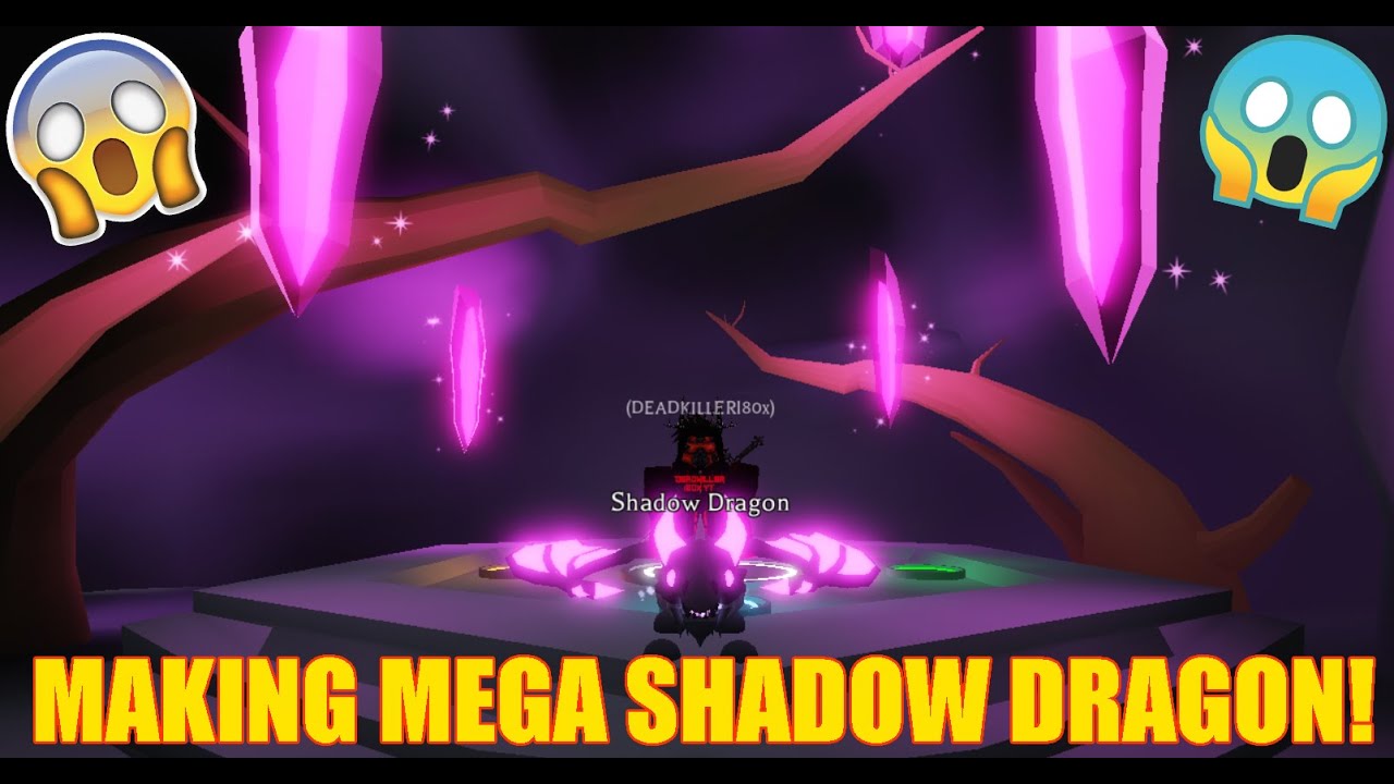 MAKING A MEGA NEON SHADOW DRAGON - ROBLOX ADOPT ME - YouTube
