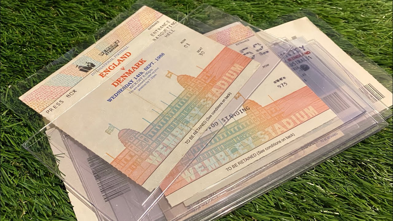 Ticket Collecting Chat : England Football Tickets - YouTube