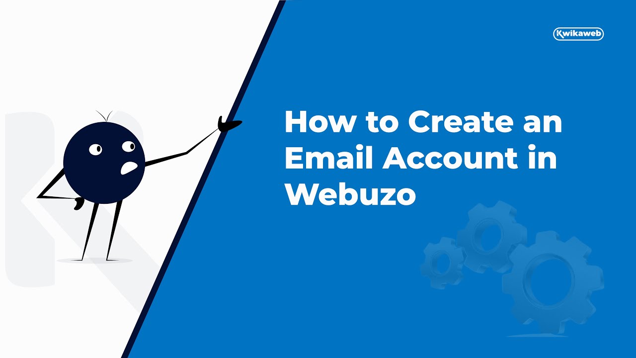 How to Create an Email Account in Webuzo - YouTube