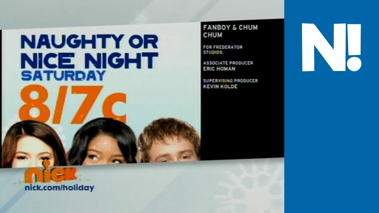 Nickelodeon Fanboy & Chum Chum Split Screen Credits (December 8, 2009 ...