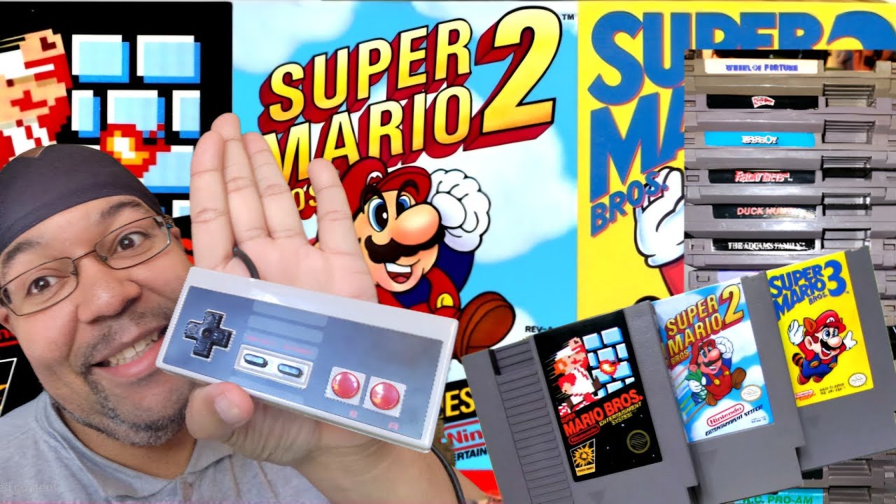 SUPER MARIO BROS. 1, 2 & 3 ON THE (NES) LET'S COMPARE THE ORIGINAL NES ...