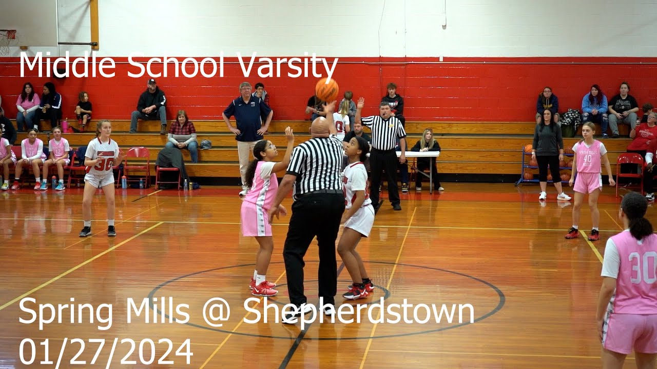 [Game #12] Spring Mills @ Shepherdstown - Middle School Varsity ...