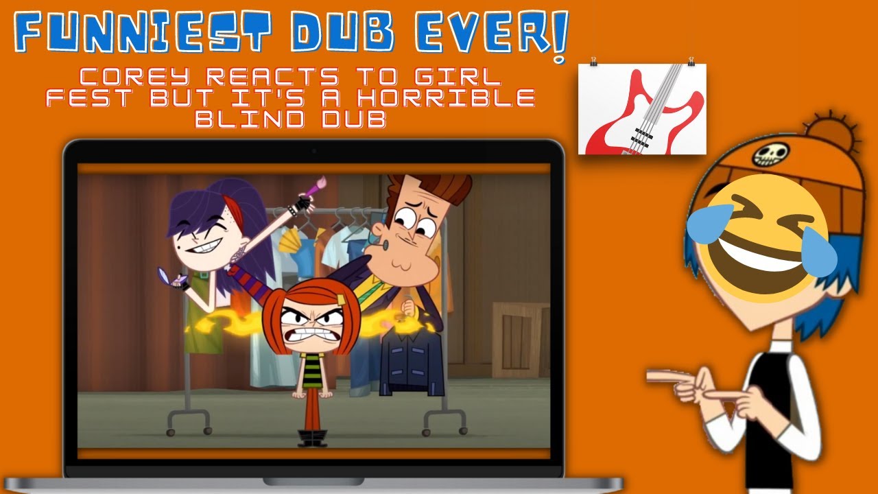 FUNNIEST DUB EVER! Corey Reacts To Girl Fest But It's A Horrible Blind ...