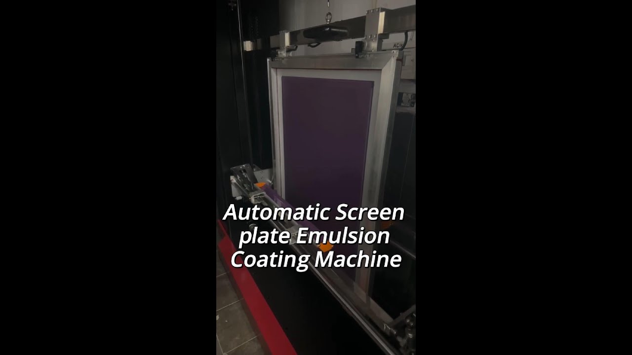 K3 Automatic Screen Printing Plate Emulsion Coating Machine #printing # ...