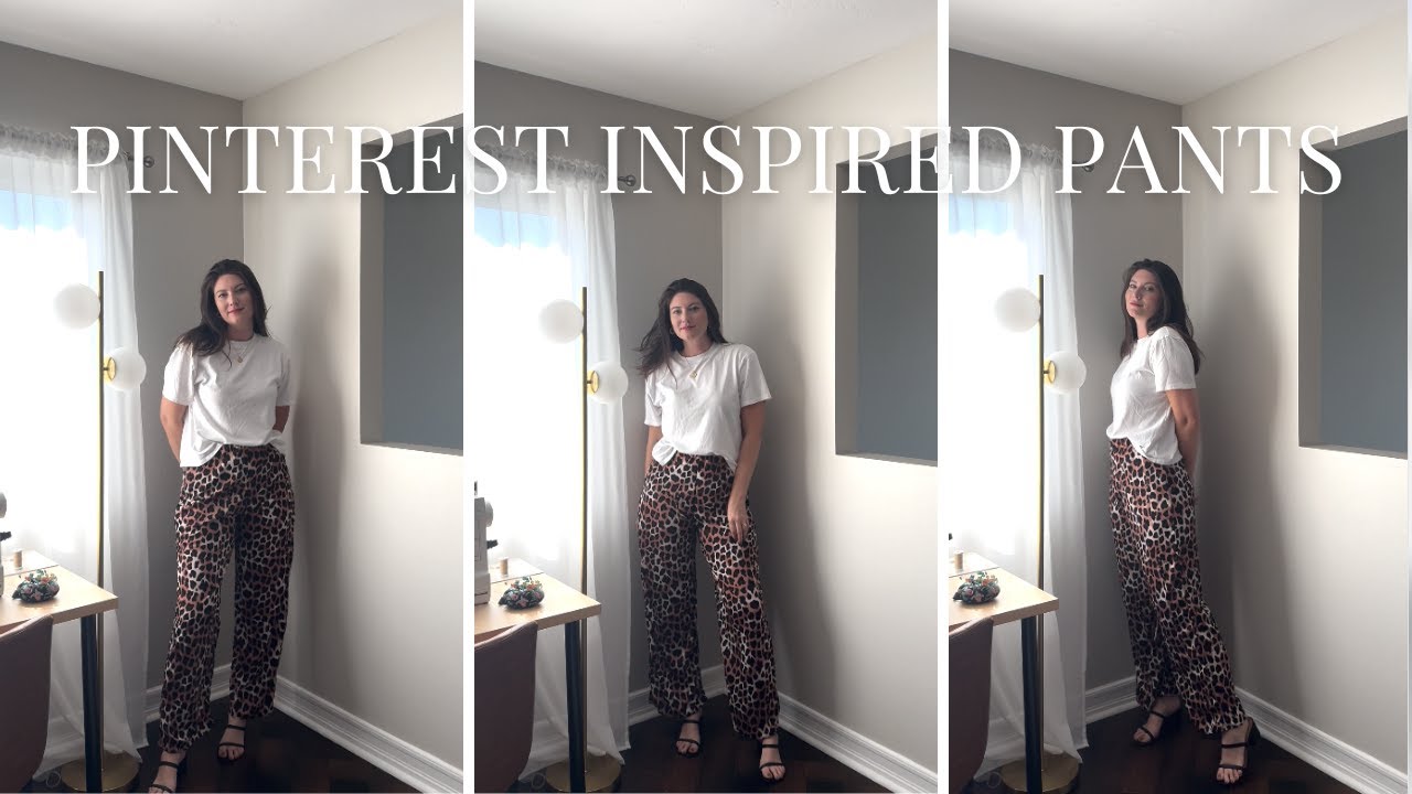 DIY Pinterest Cool Girl Leopard Pants - YouTube