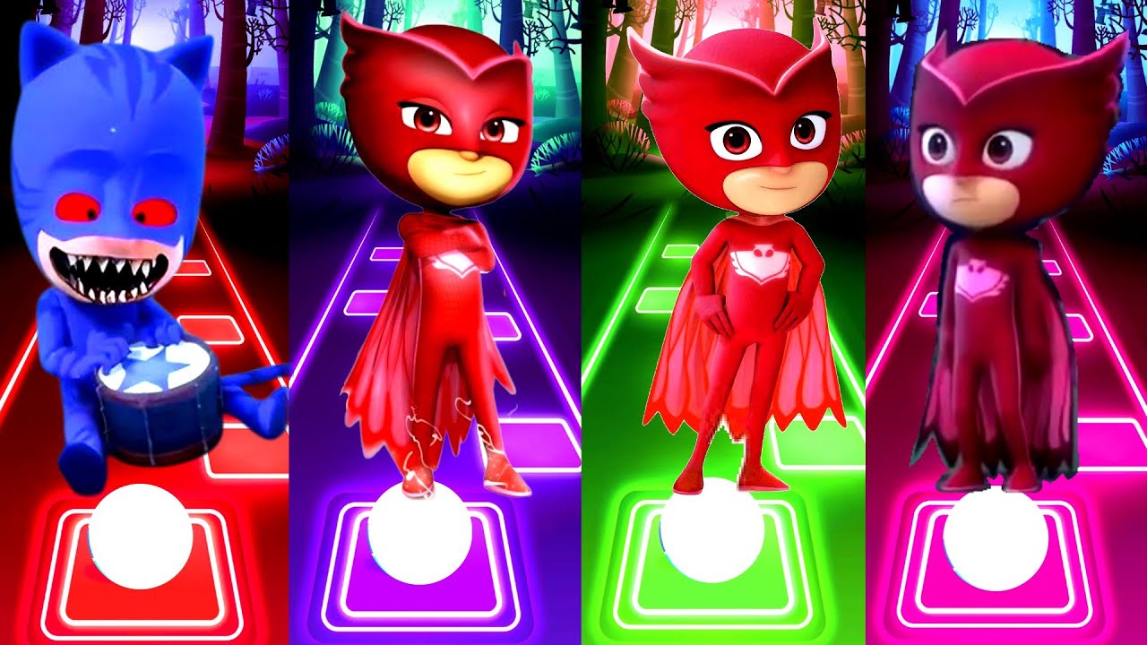 PJ Masks Power vs Heroes with An Yu 🆚️ Catboy 🆚️ Gekko Owlette all ...