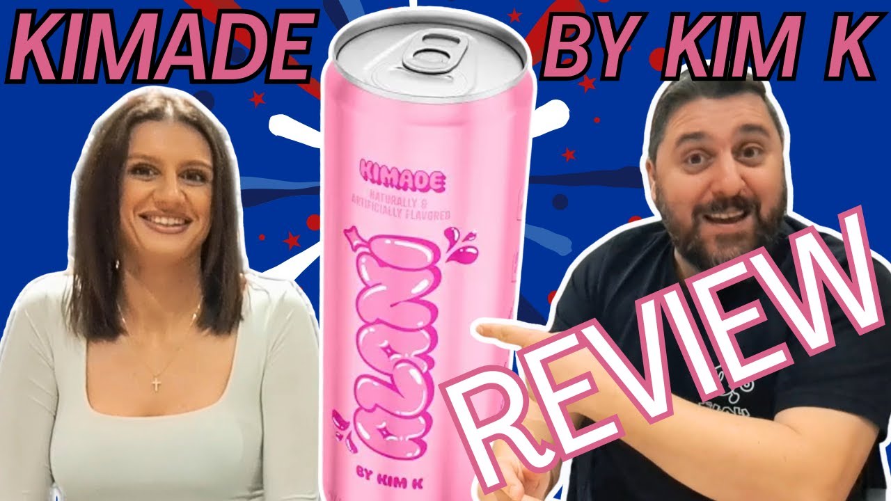 We Tried Kim Kardashian's Energy Drinks : KIMADE - YouTube