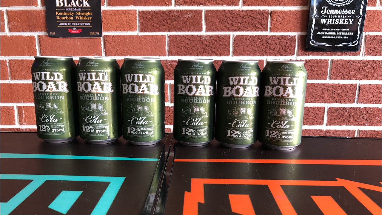 Wild Boar 12% (2 Cans 375ml) - YouTube