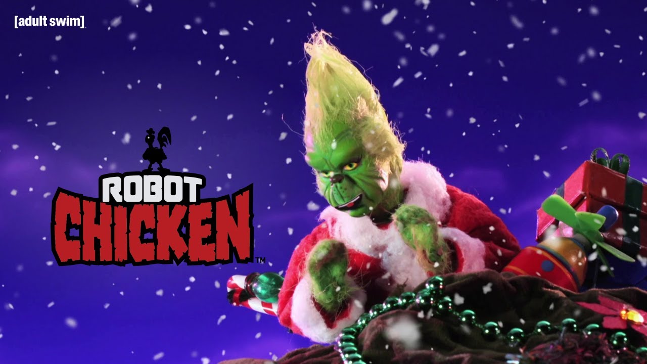 Robot Chicken | The Grinch Stole Christmas | Adult Swim UK 🇬🇧 - YouTube