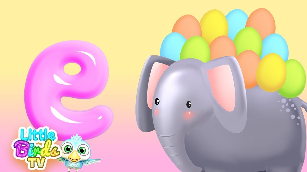 Alphabets | Story of Letter ( E ) | Educational Songs For Kids - YouTube