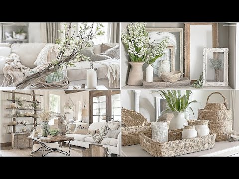 Spring Farmhouse Living Room Decor Ideas | Elevate Your Space - YouTube