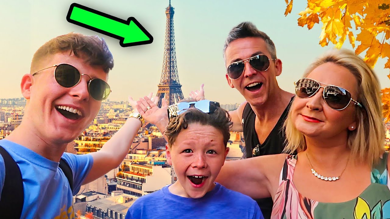 Flying to PARIS for a HOLIDAY!! ft. Adam B - YouTube