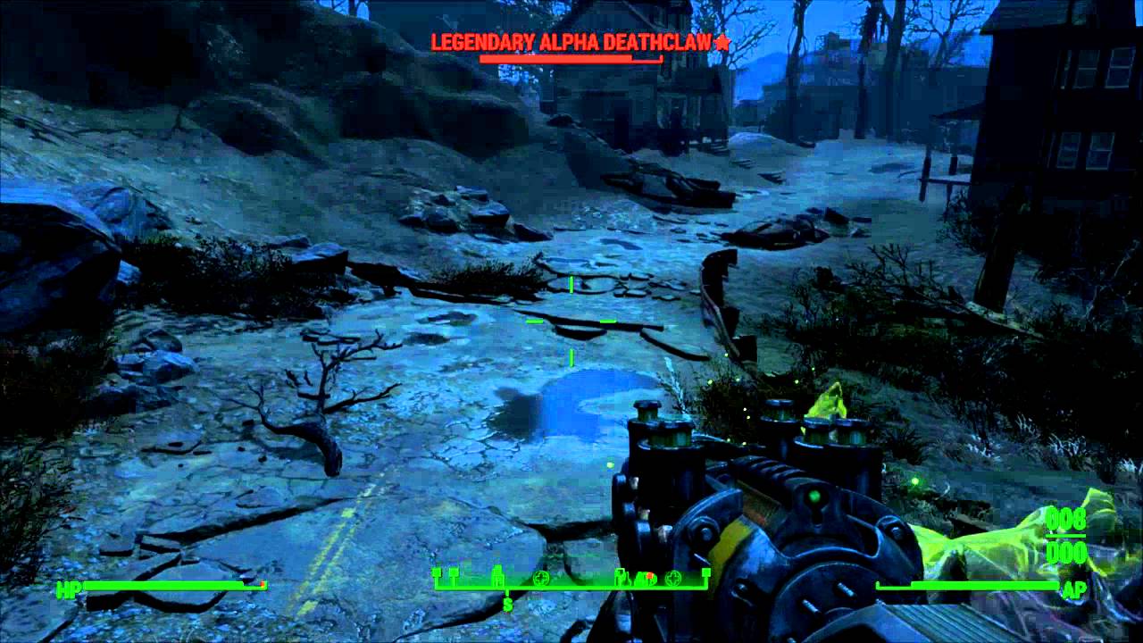 Legendary Alpha Deathclaw - Fallout 4 - YouTube